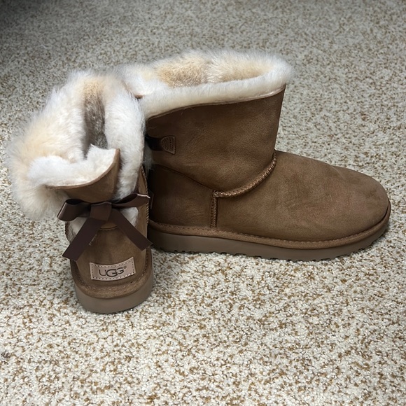 UGG | Shoes | Ugg Mini Bailey Bow Boots | Poshmark